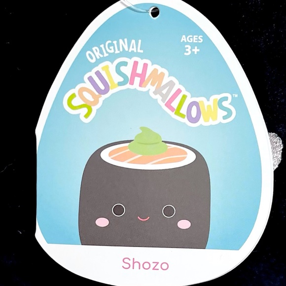 Squishmallows | Other | Shozo The Sushi Squishmallow 8 Food Squad ...